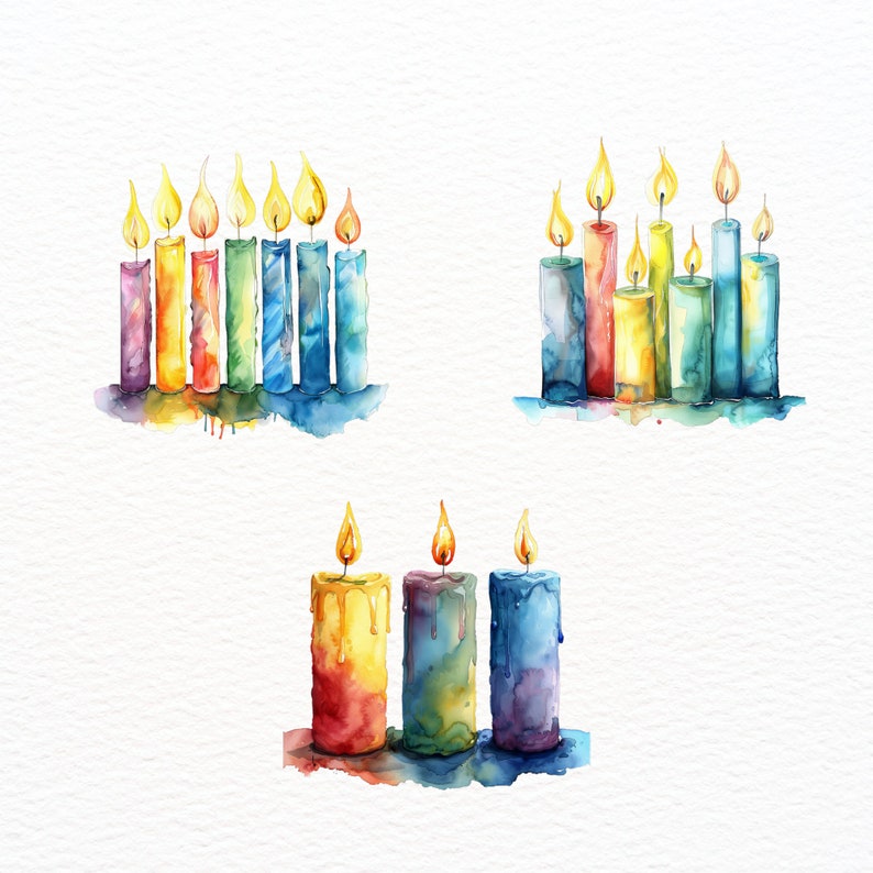 Watercolor Birthday Party Cake Present Balloons Clipart, Birthday Party ...