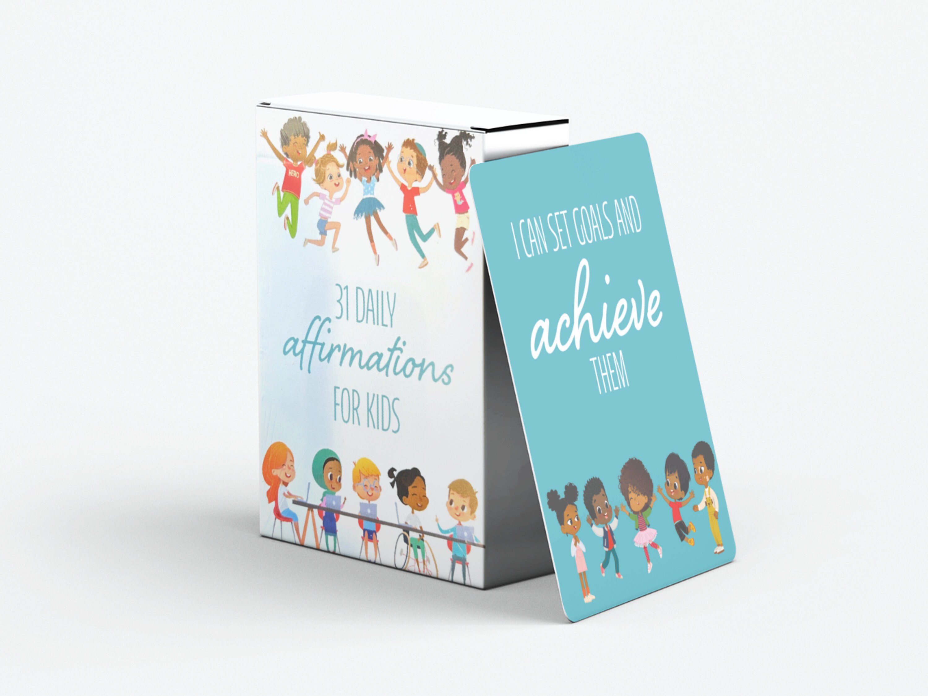 Empowerment Affirmation Cards for Kids Positive Messages for Confidence ...