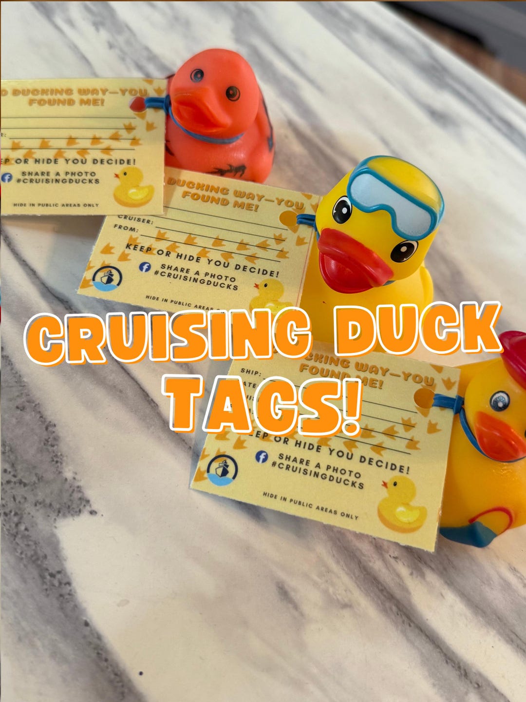 Cruise Duck Tags | Personalized Labels for Hiding & Collecting Cruise ...