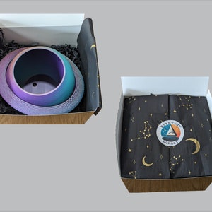 Large Planet Planter Unique Cosmic Pot Dreamy Celestial Plant Pot Space ...