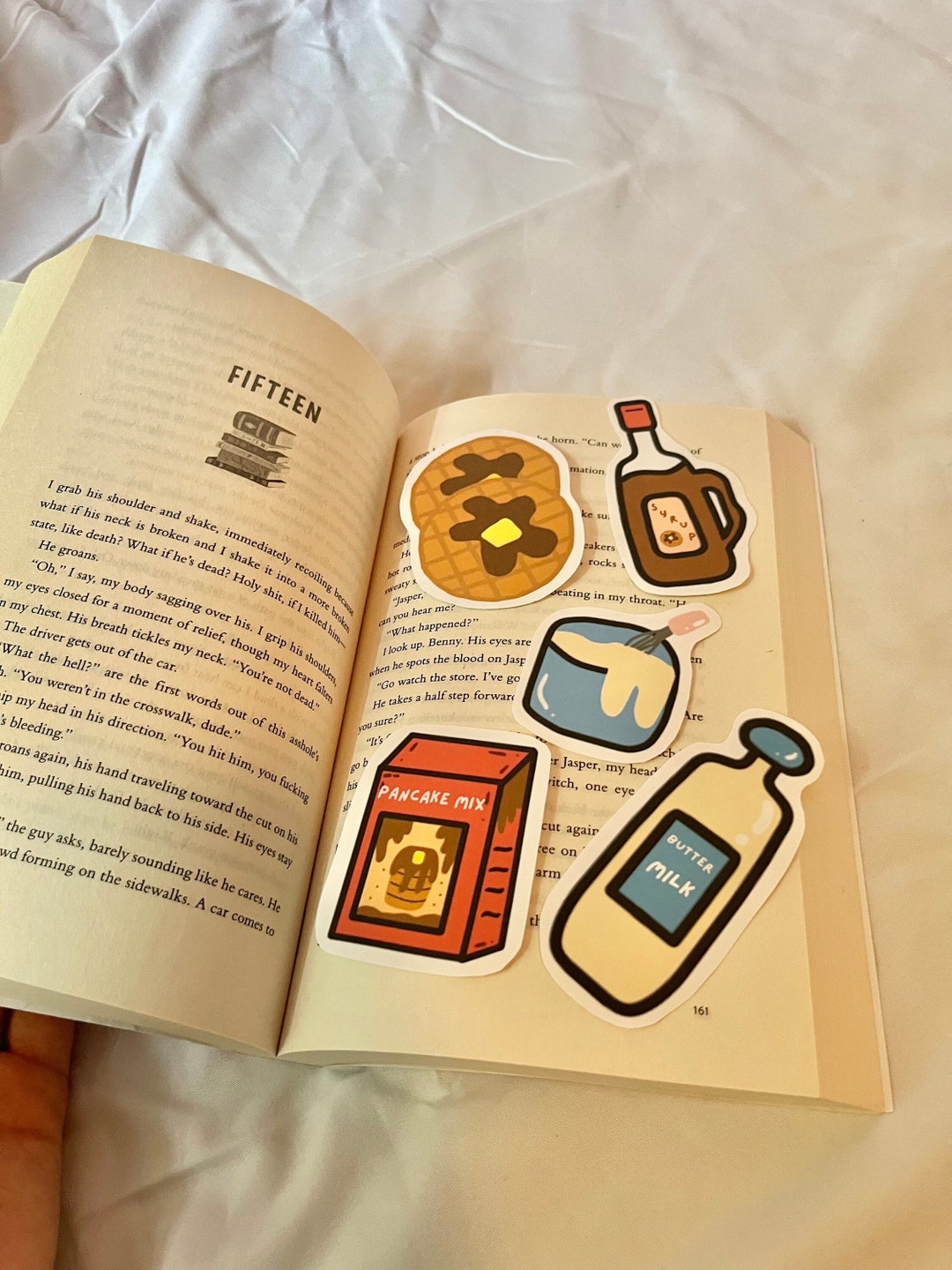 Cute Pancake and Waffle Matte Sticker Pack | , Cute Stickers, Handmade ...