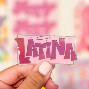 Latina Waterproof Sticker, Latina Gifts, Spanish Stickers, Mexican ...
