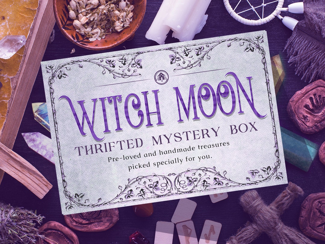 Witchcore Mystery Box Thrifted Mystery Box Vintage-style Lot Witchy ...