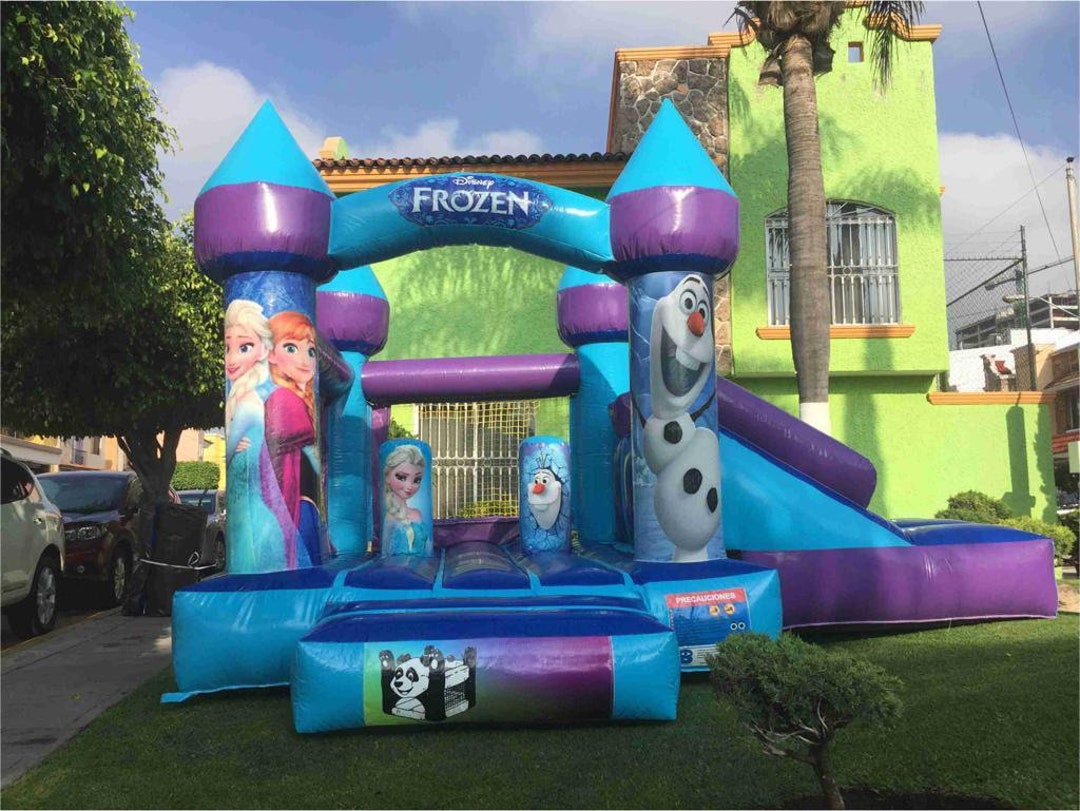 FROZEN 4x4 Inflatable Bounce House - Etsy