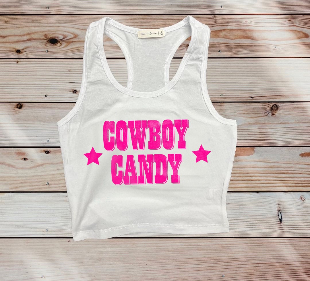 Cowboy Candy Cropped Tank - Etsy
