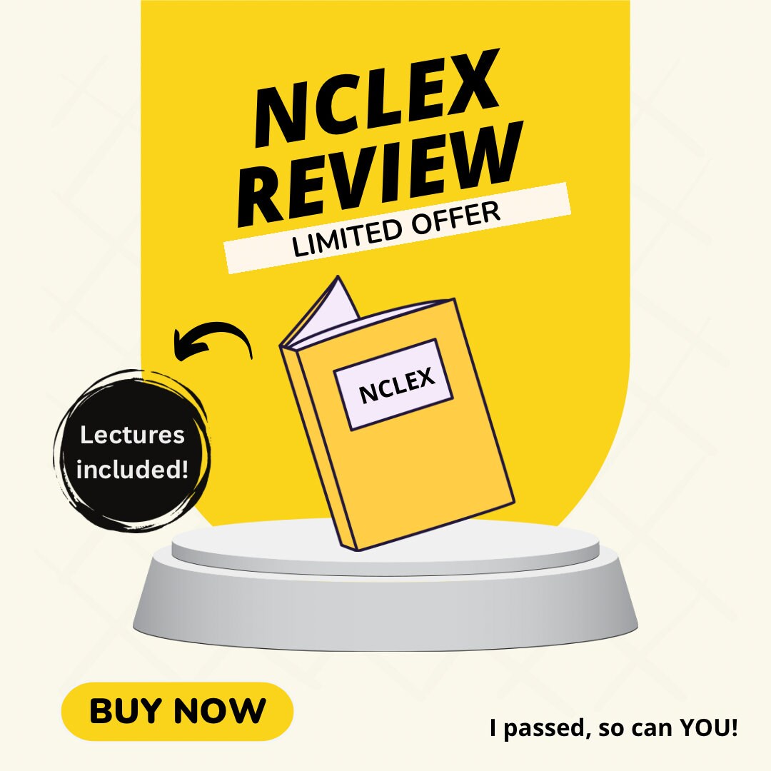 NGN-NCLEX: Study Guide & Review - Etsy