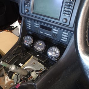 BMW E39 Gauge Cluster / Mount for Boost Gauges - Etsy