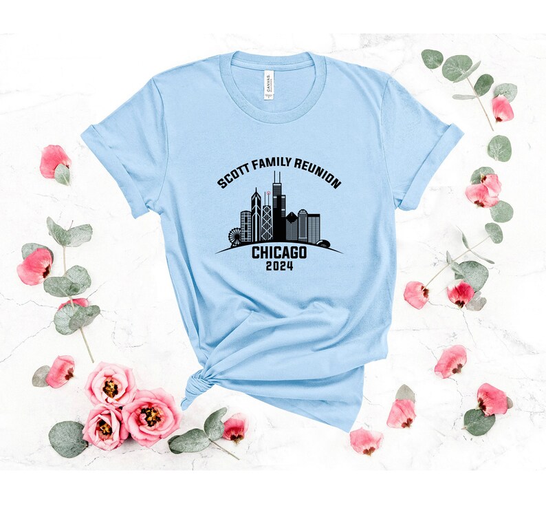 Chicago Family Reunion Shirt, Custom Family Reunion Shirts, Chicago T ...