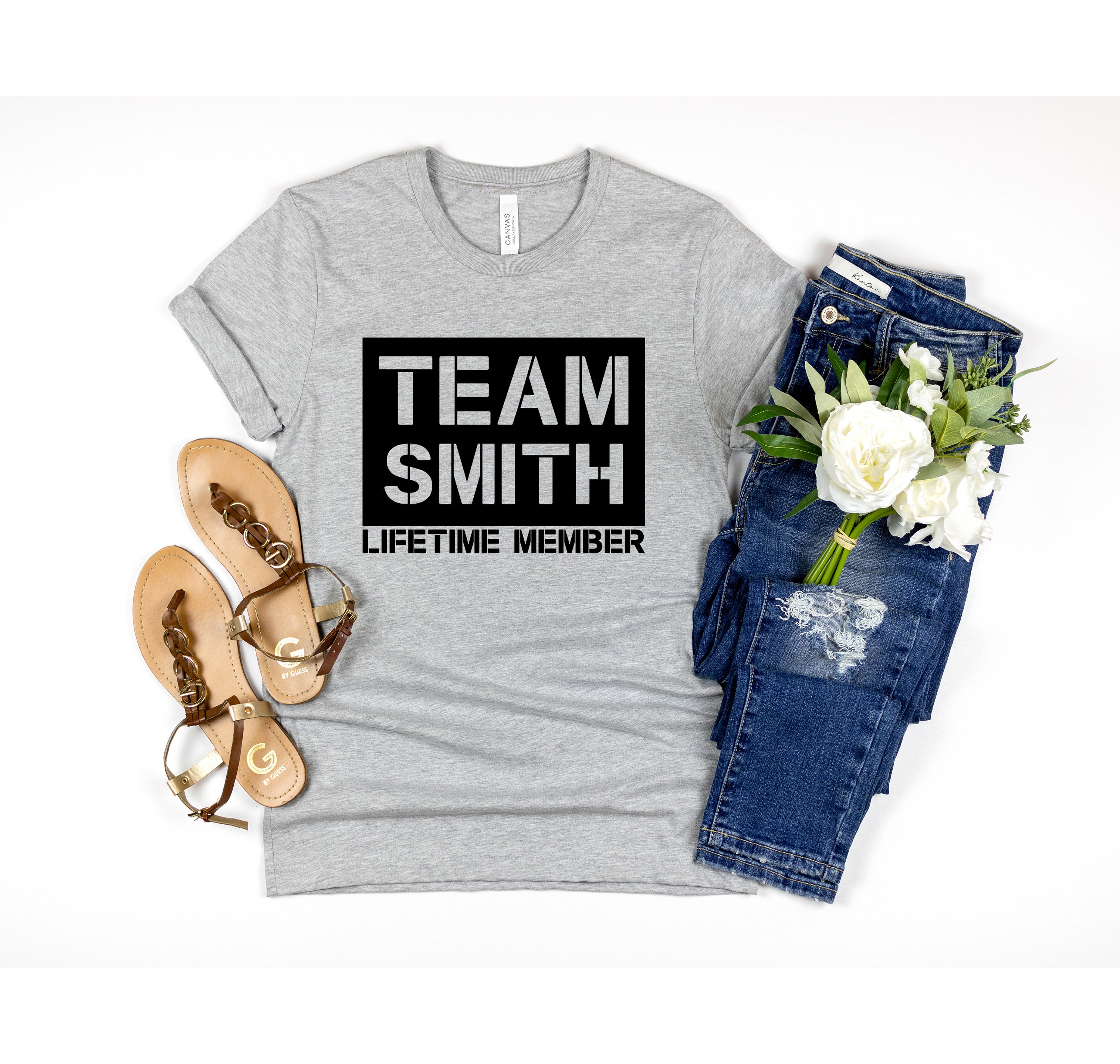 Personalized Family Name Matching Shirts, Team Family Name Shirts ...