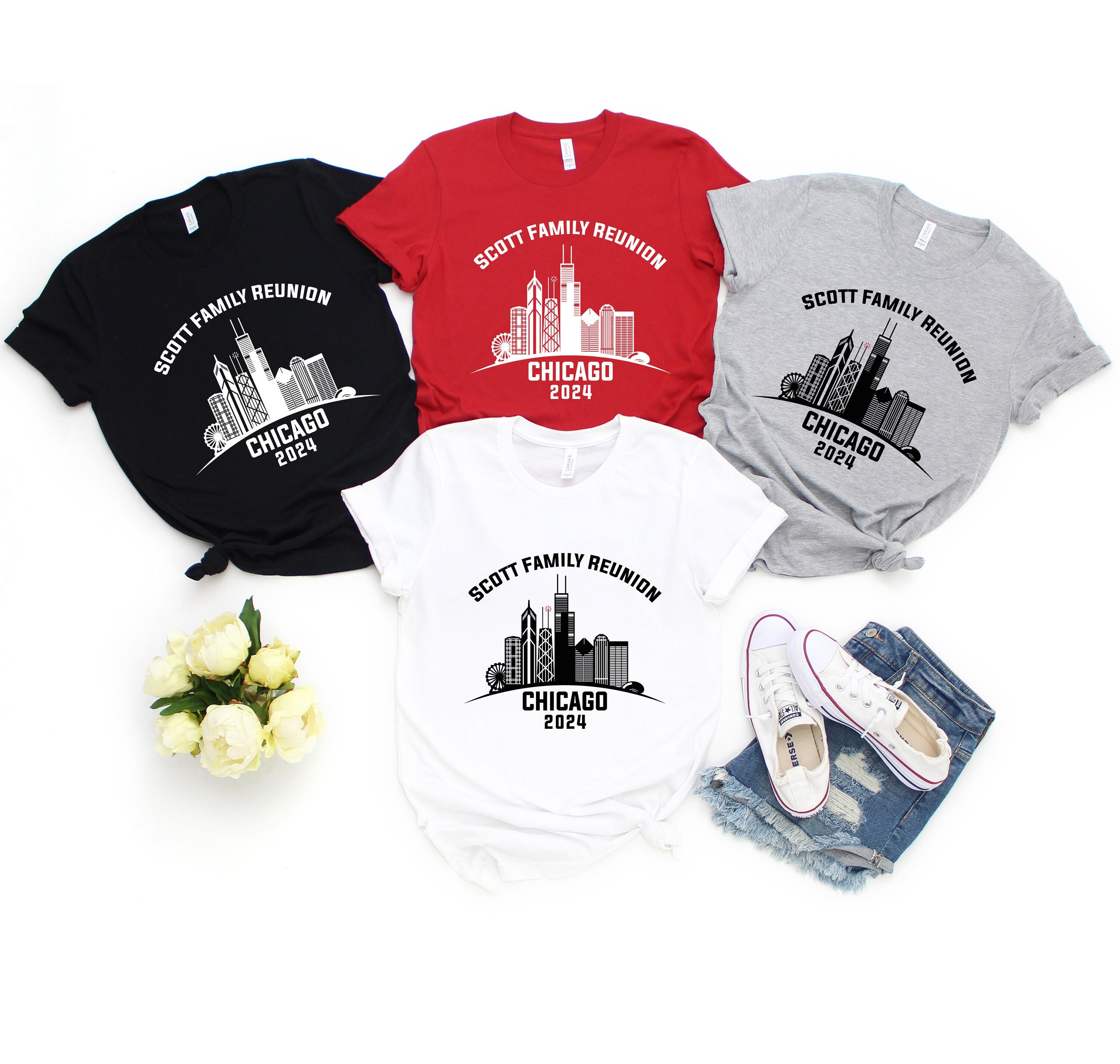 Custom Chicago Family Reunion T-shirt: Home State Outfit - Etsy