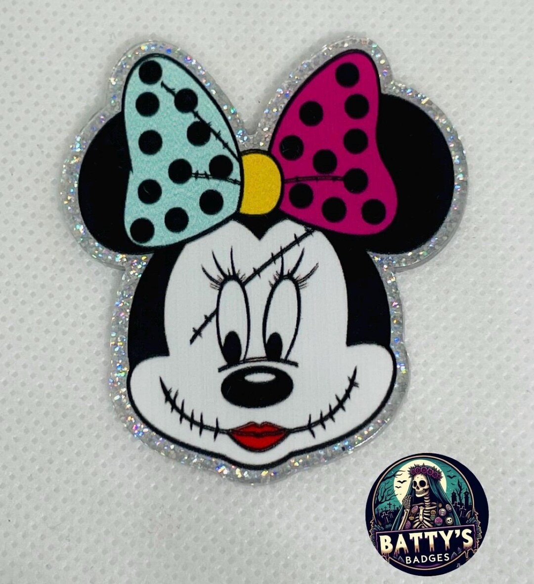 Minnie Sally Badge Reel - Etsy