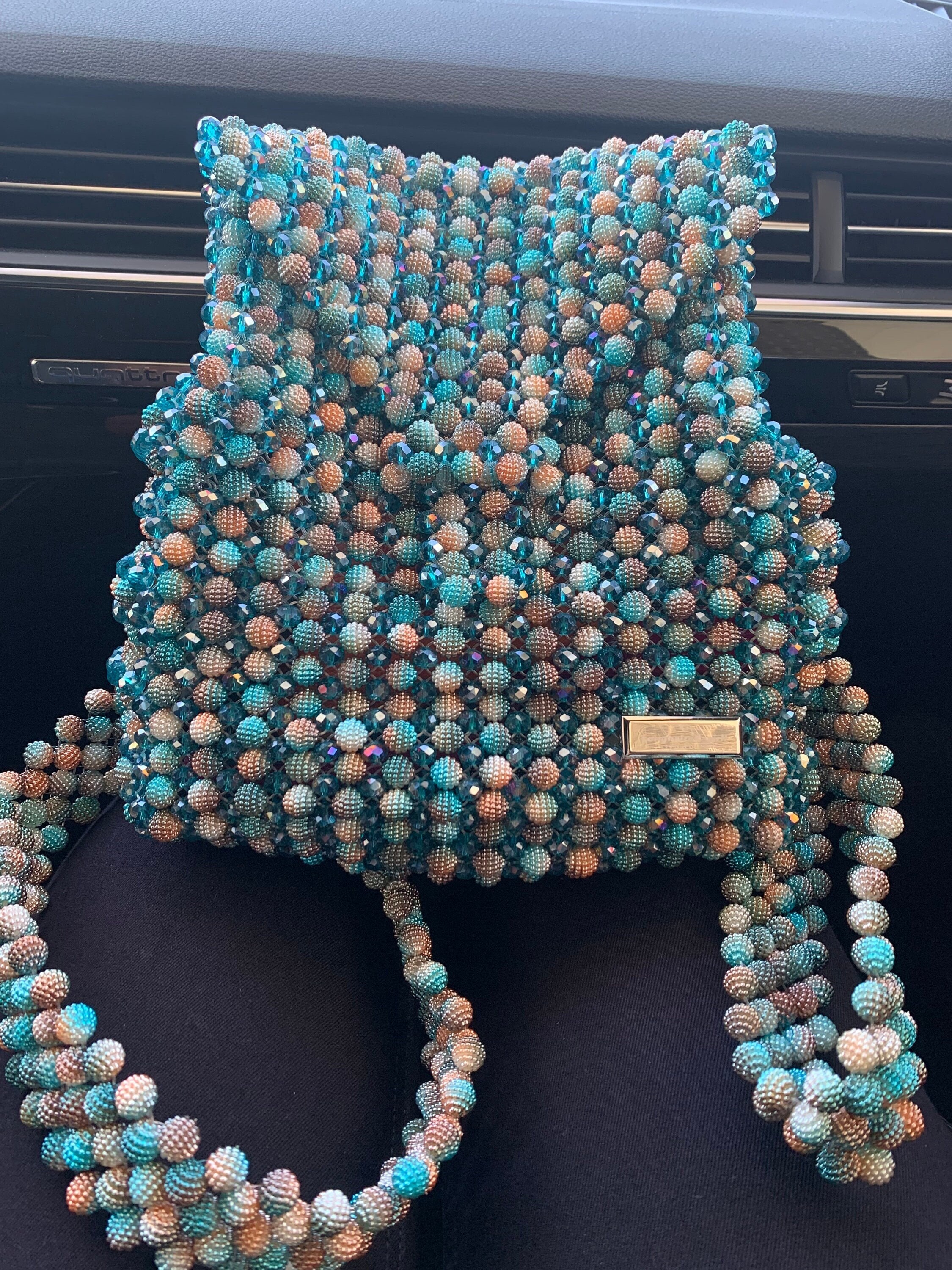 Crystal Backpack Made of Beads - Etsy