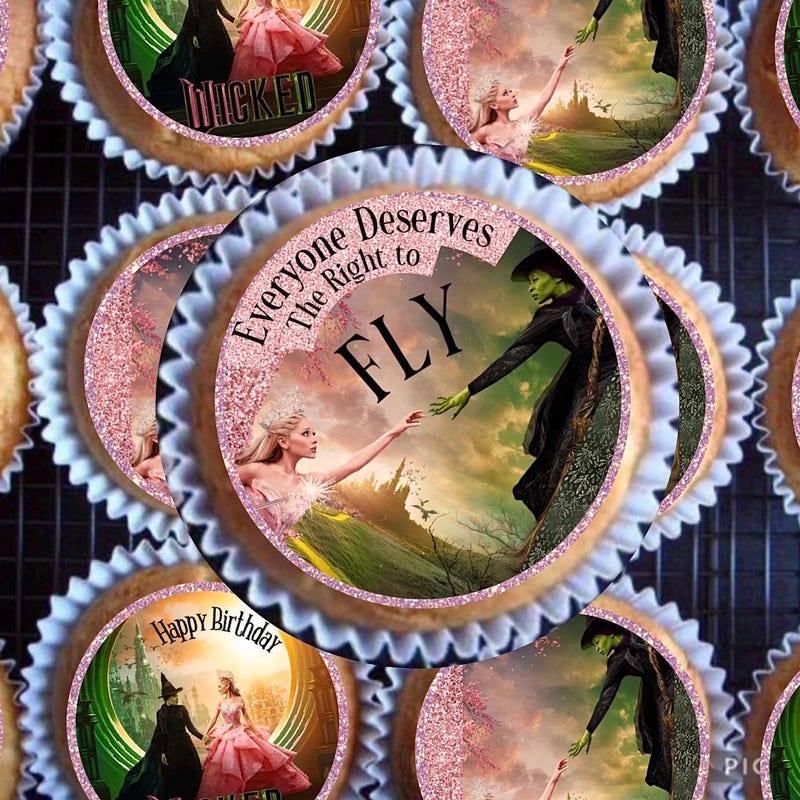 Wicked Cupcake Picks - Etsy