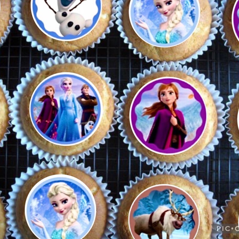 Frozen Cake Topper - Etsy