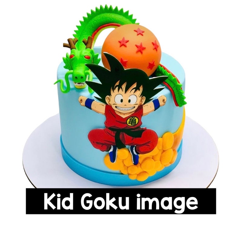 Goku Cake Topper - Etsy