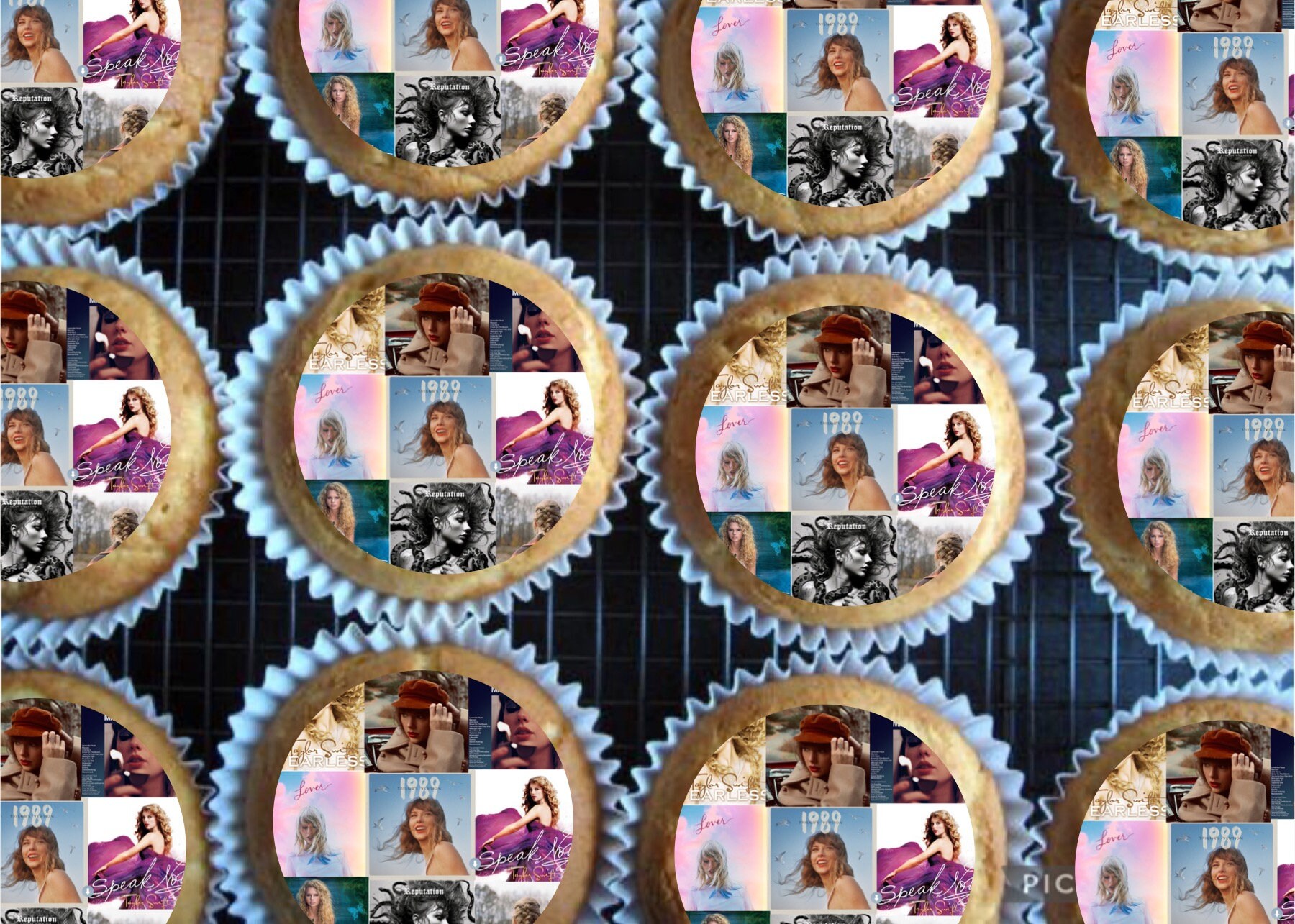 Taylor Swift Cupcake Toppers , Edible Cupcake Toppers , Taylor Swift ...