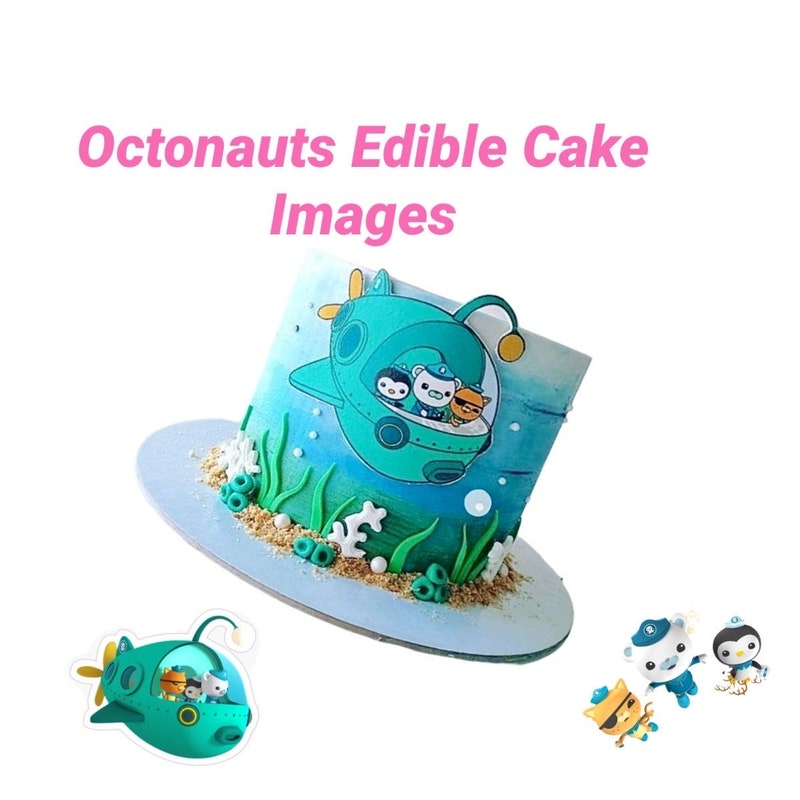 Octonauts Cake Topper - Etsy Australia