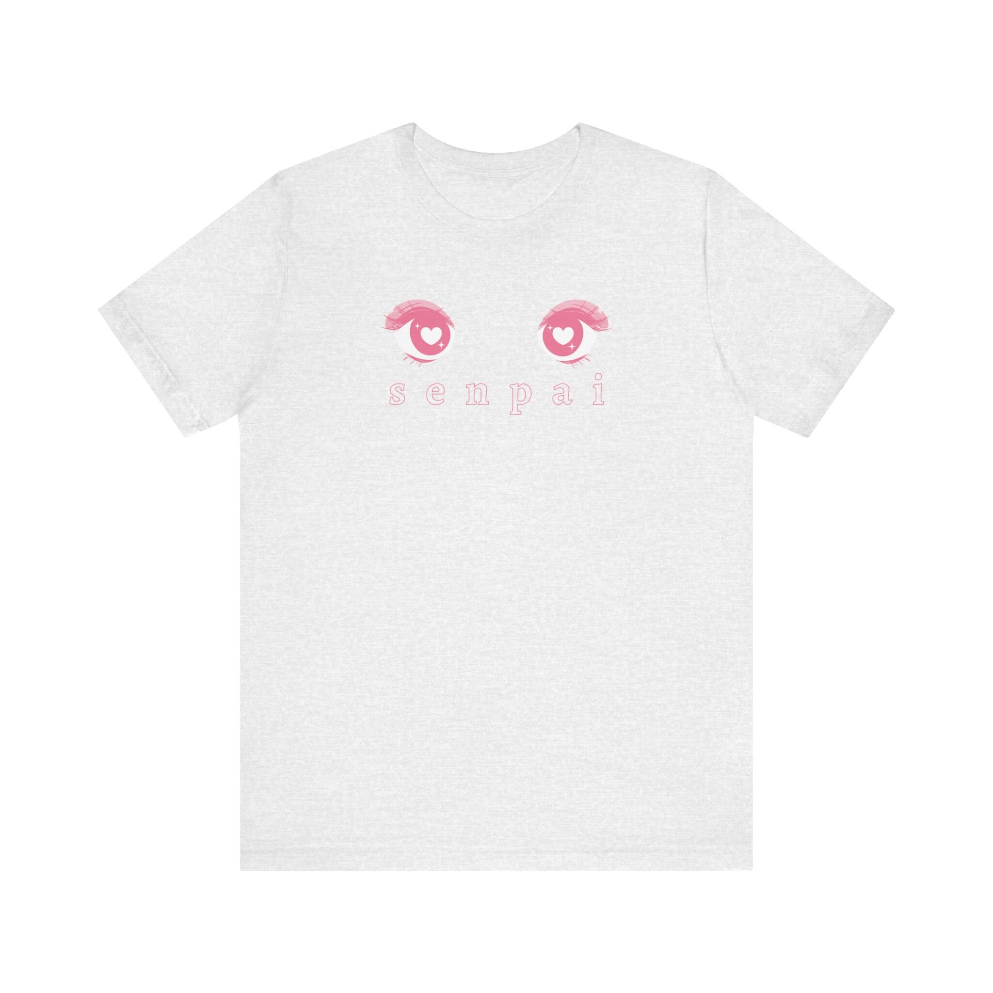 Senpai T-shirt With Anime Eyes Kawaii Tee for Anime Fans Cute Unisex ...