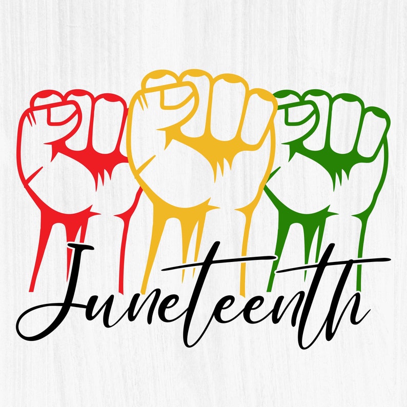 Juneteenth SVG, 1865 Juneteenth PNG, Black History SVG, Fist Svg, Black ...