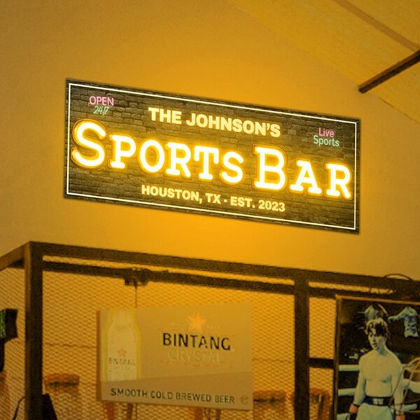 Sports Bar Decor - Etsy