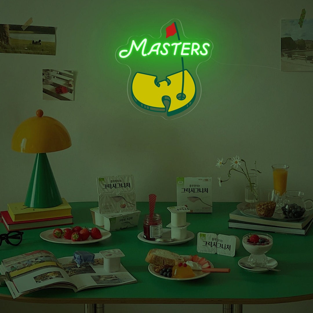 Custom Masters Golf Neon Sign, Old School Golf Wall Decor, Masters ...
