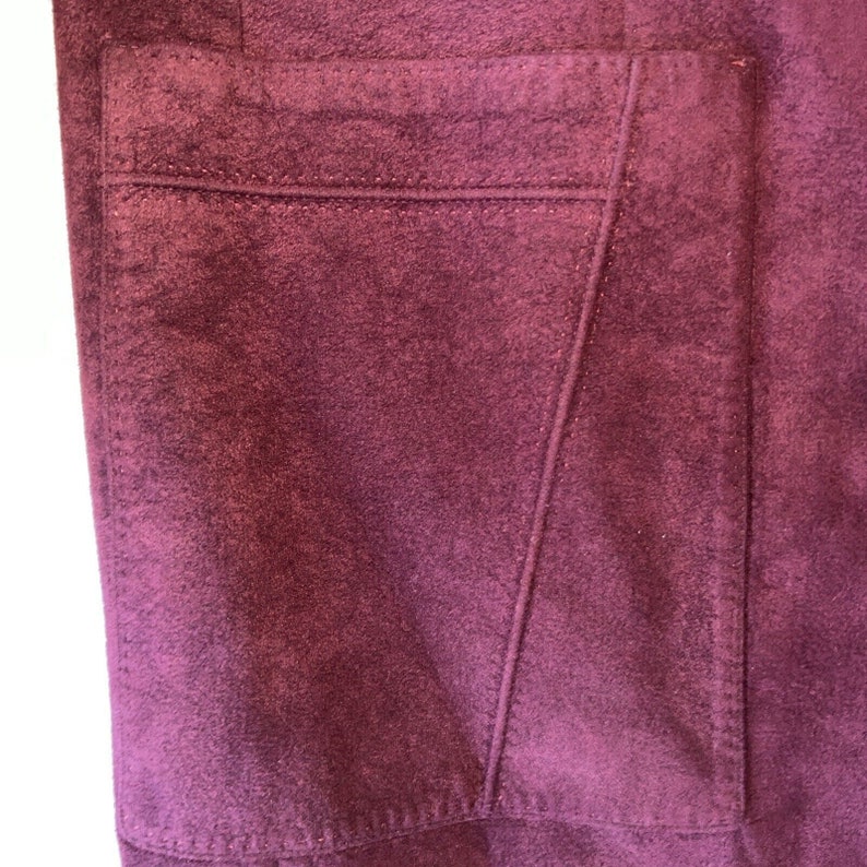 Lebaron California Clothes Vintage 70s Genuine Skinners Ultra Suede ...