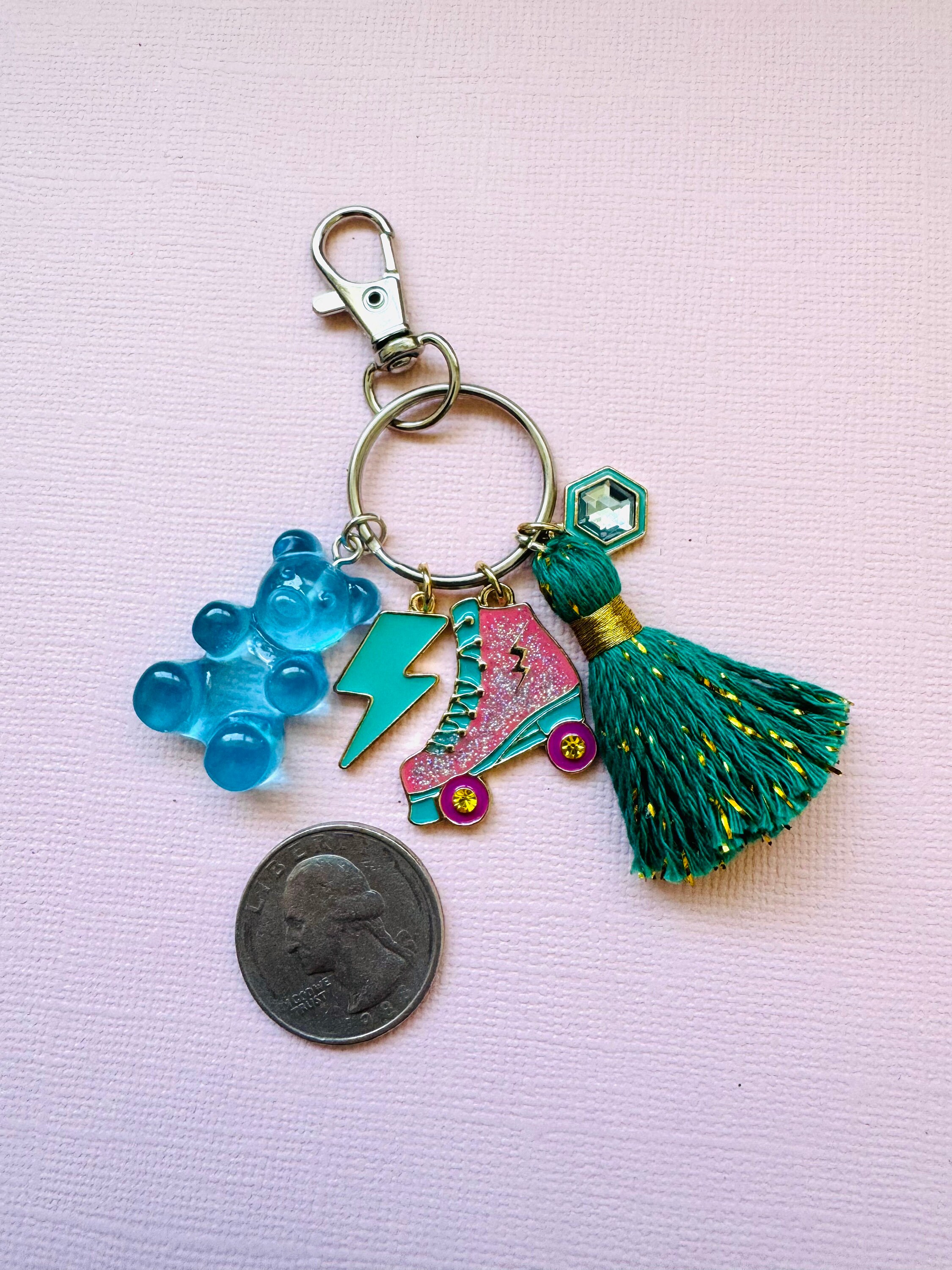 Roller Boogie Keychain/bag Clip - Etsy