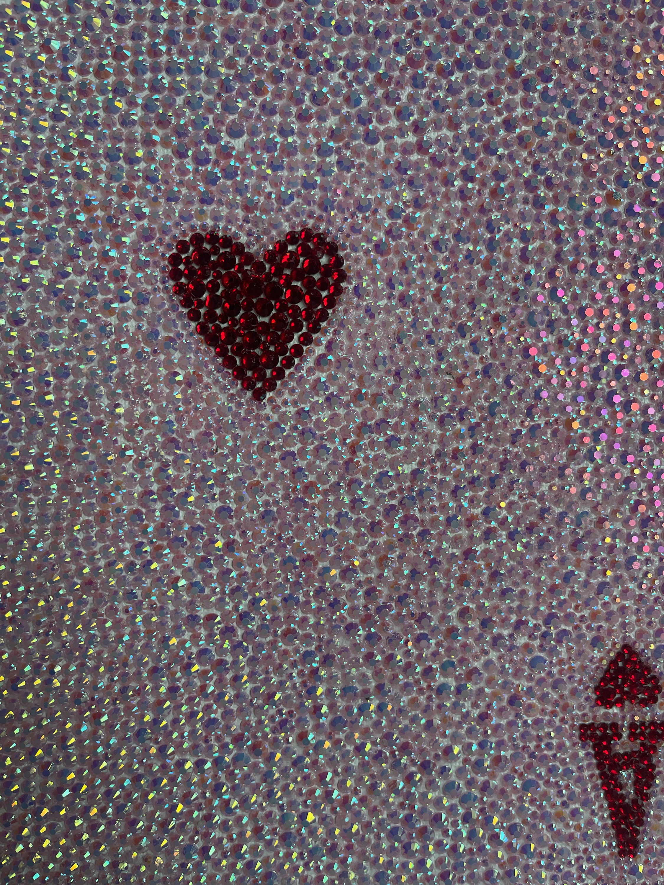 Pink and Red Ace Card - Etsy