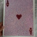 Pink and Red Ace Card - Etsy