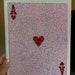 Pink and Red Ace Card - Etsy
