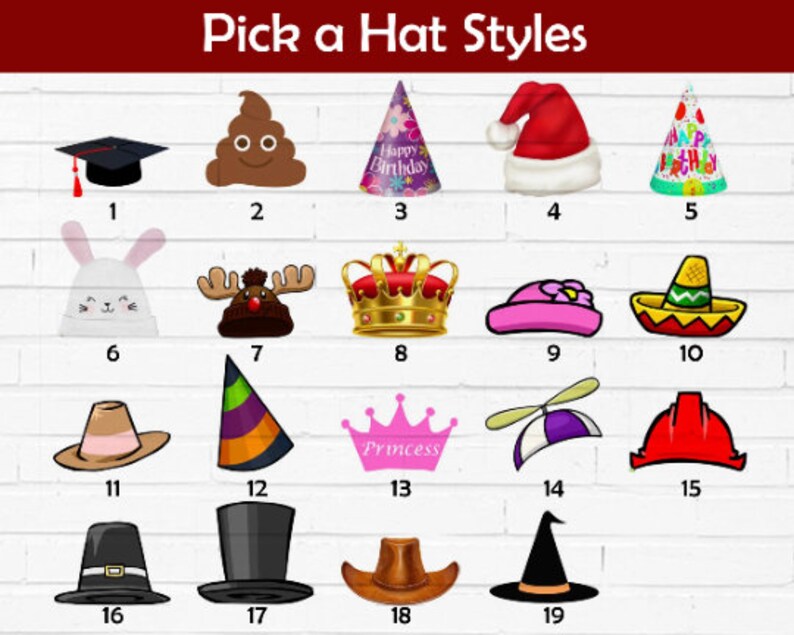 Digital File Only- Custom Big Head, Face Fans, Wedding Head, Party Face ...