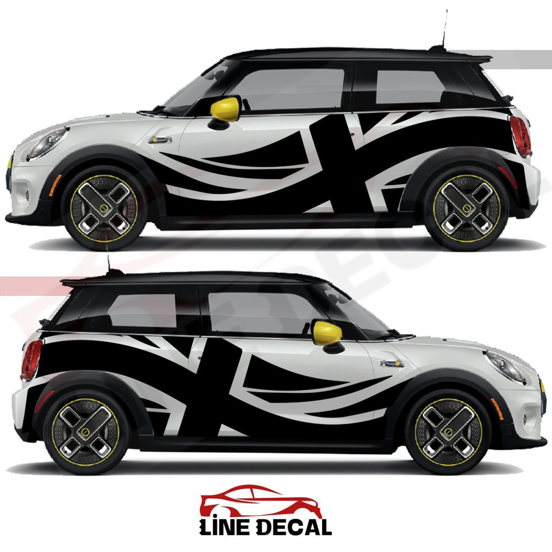 Includes Both Side UK Flag Side Decals Side Vinyl UK Flag Decal for ...