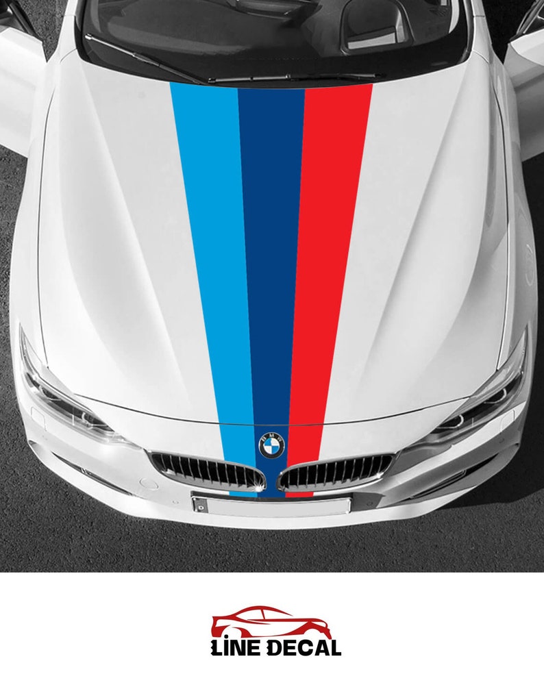 Logo M Performance Limited Edition Side Door Reflective Sticker for BMW ...