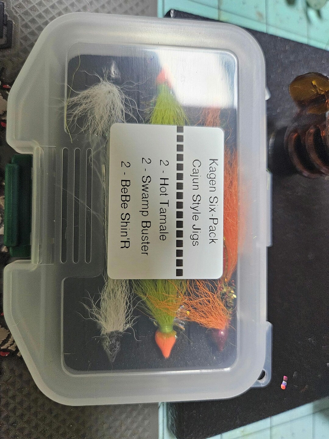 Cajun Style Crappie Jigs Set of 6, Handmade Crappie Jigs With Foam ...