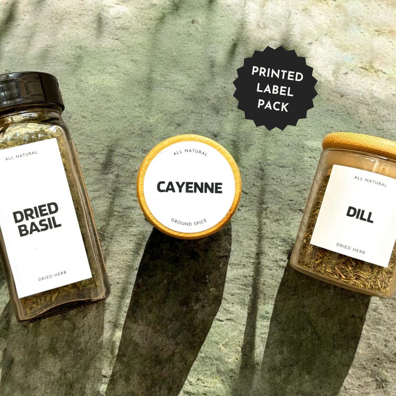 Custom Pantry Labels - Etsy