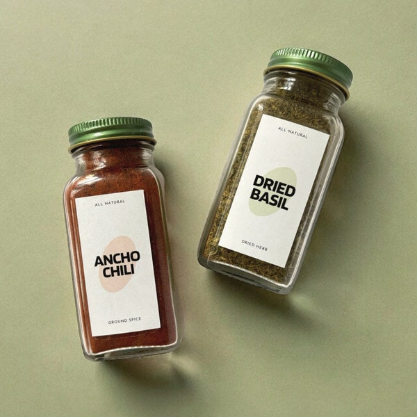 Spice Labels - Etsy
