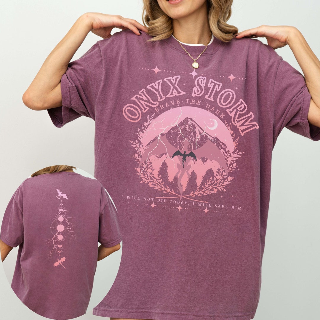 Onyx Storm Shirt, Xaden Riorson, Xaden Fourth Wing Tee, Fourth Wing ...