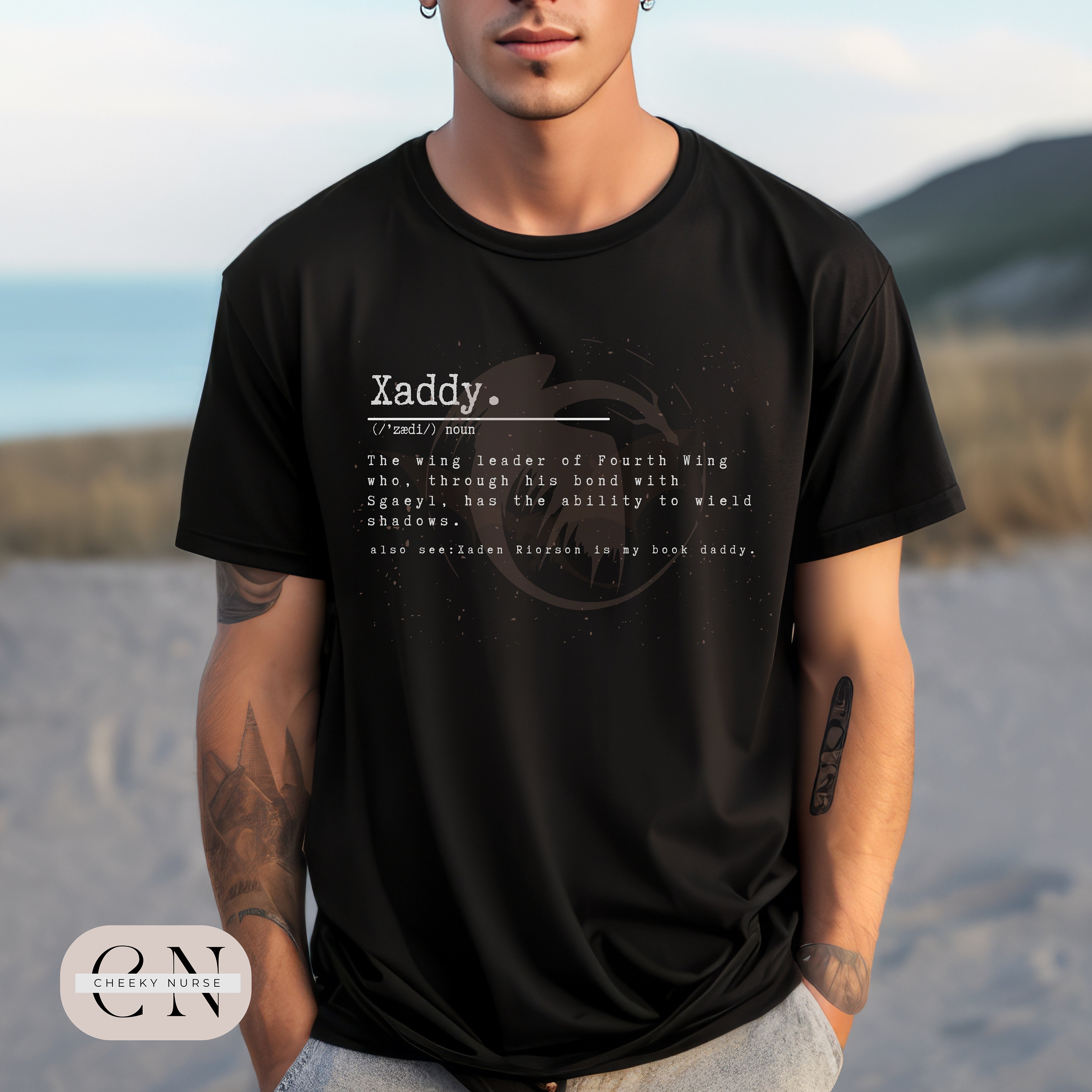 Xaddy Shirt Fourth Wing Shirt Iron Flame Tshirt Fourth Wing Merch Xaden ...