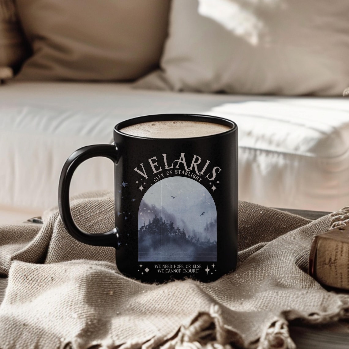 Velaris Coffee Cup, City of Starlight, ACOTAR Merch, Night Court Mug ...