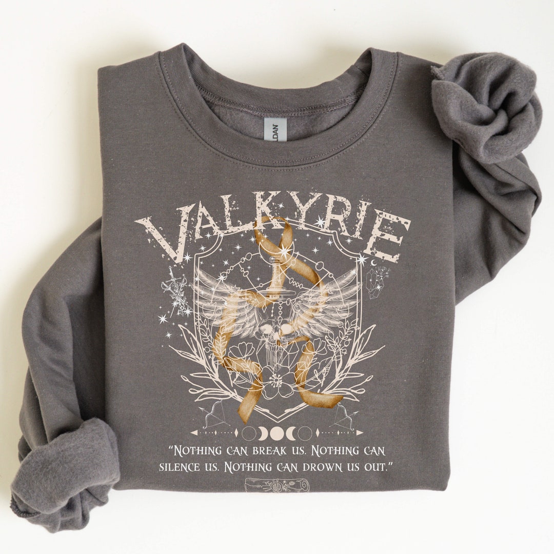 Valkyrie Sweater, ACOTAR Tee, Nesta Archeron, Velaris Sweatshirt, Sarah ...