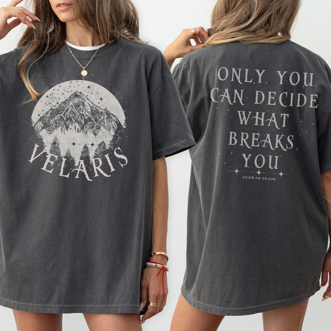 Velaris Shirt, ACOTAR Comfort Colors, City of Starlight, Night Court T ...