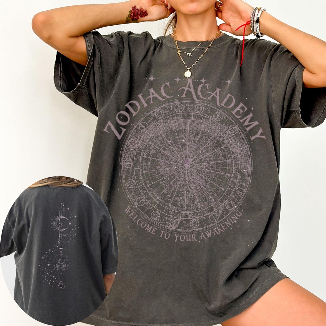 Zodiac Academy Shirt, Celestial Heirs Band Shirt, Terra Aer, Ignis and ...