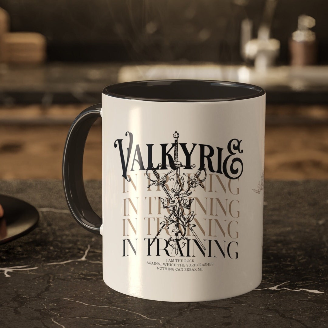 Valkyrie in Training Mug, Nesta Cup, ACOTAR Merch, Nesta Archeron ...