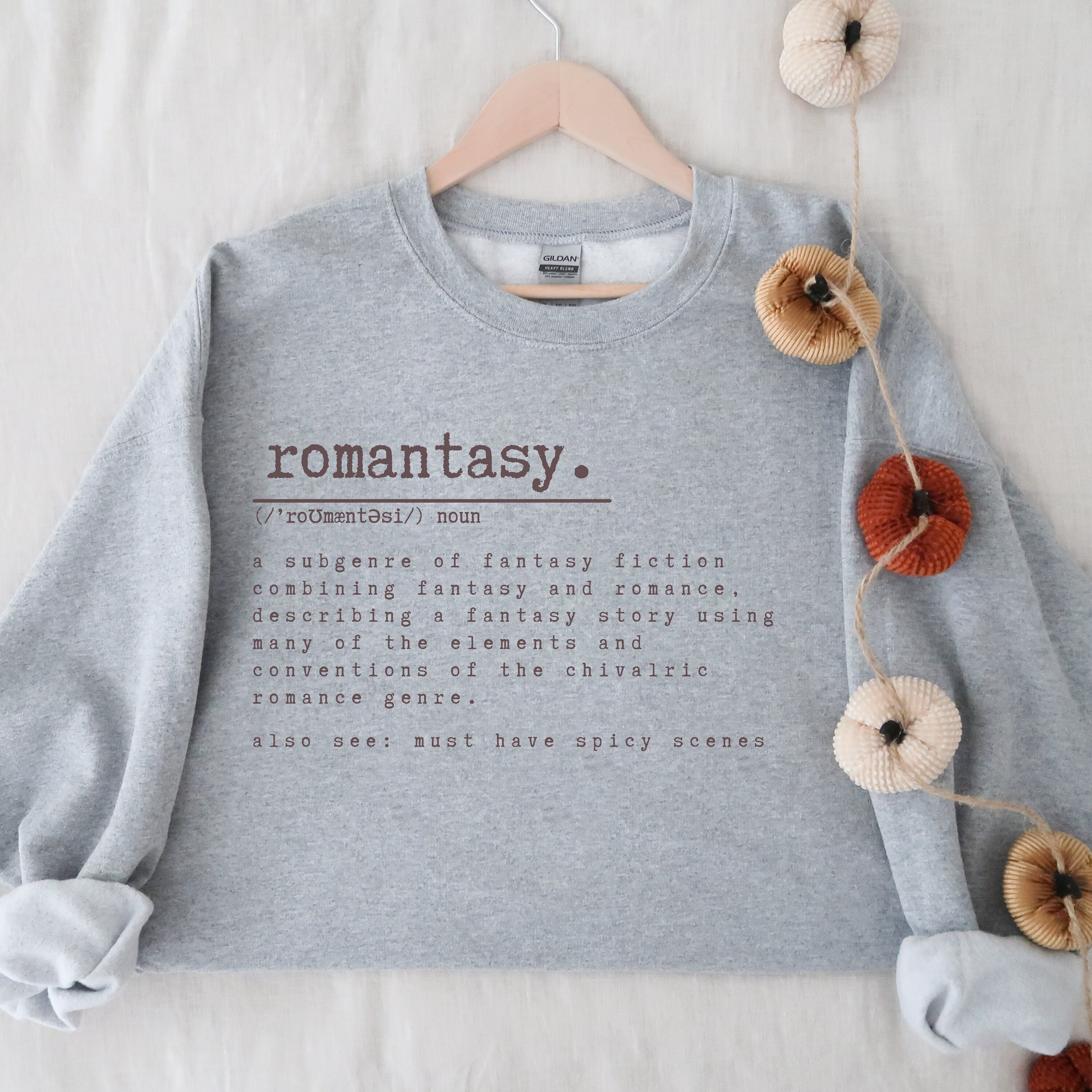Romantasy Book Lover | Fantasy Reader | Romance Sweaters | Funny Book ...