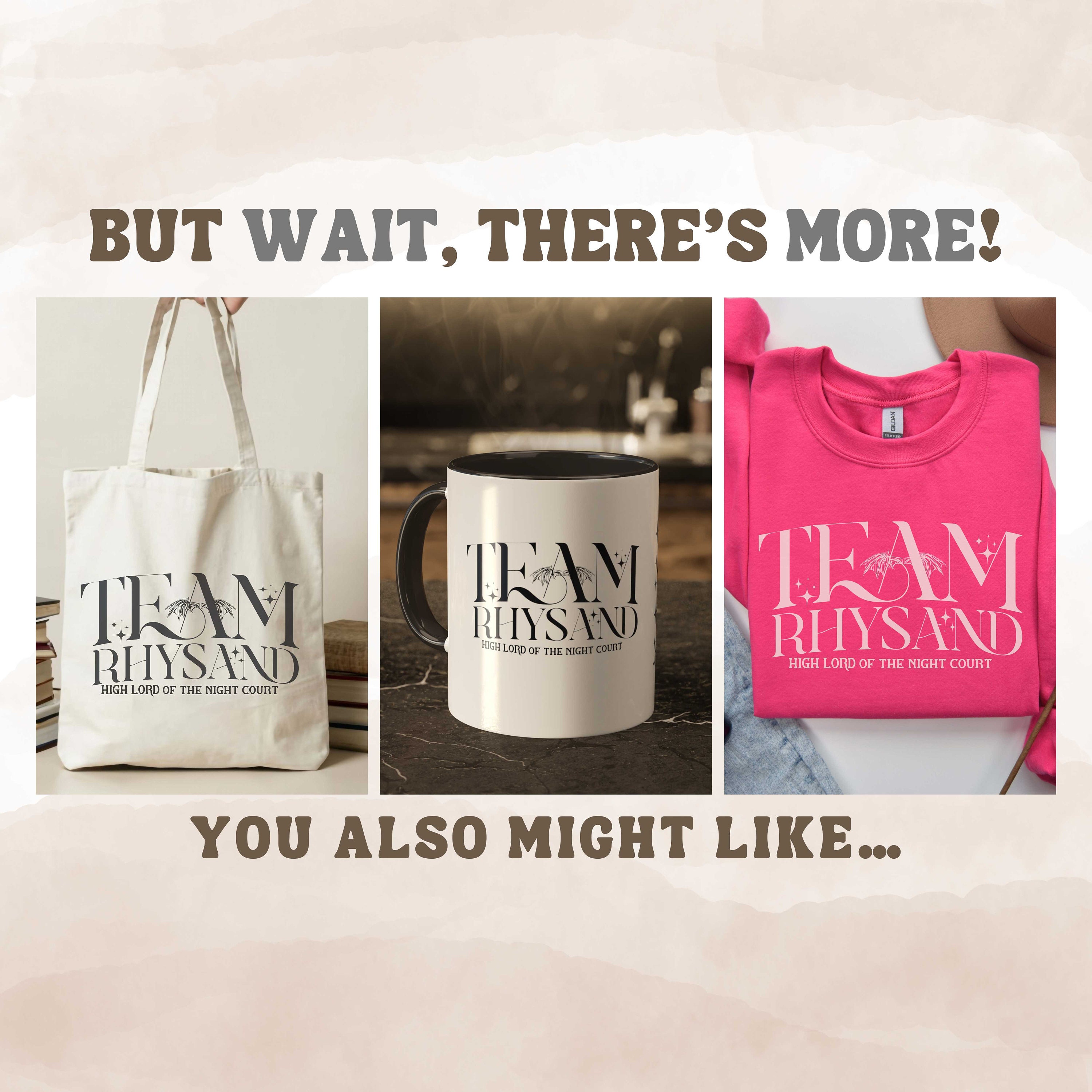 Team Rhysand Ornament, ACOTAR Merch, Rhysand Xmas, Sarahj Maas Lover ...