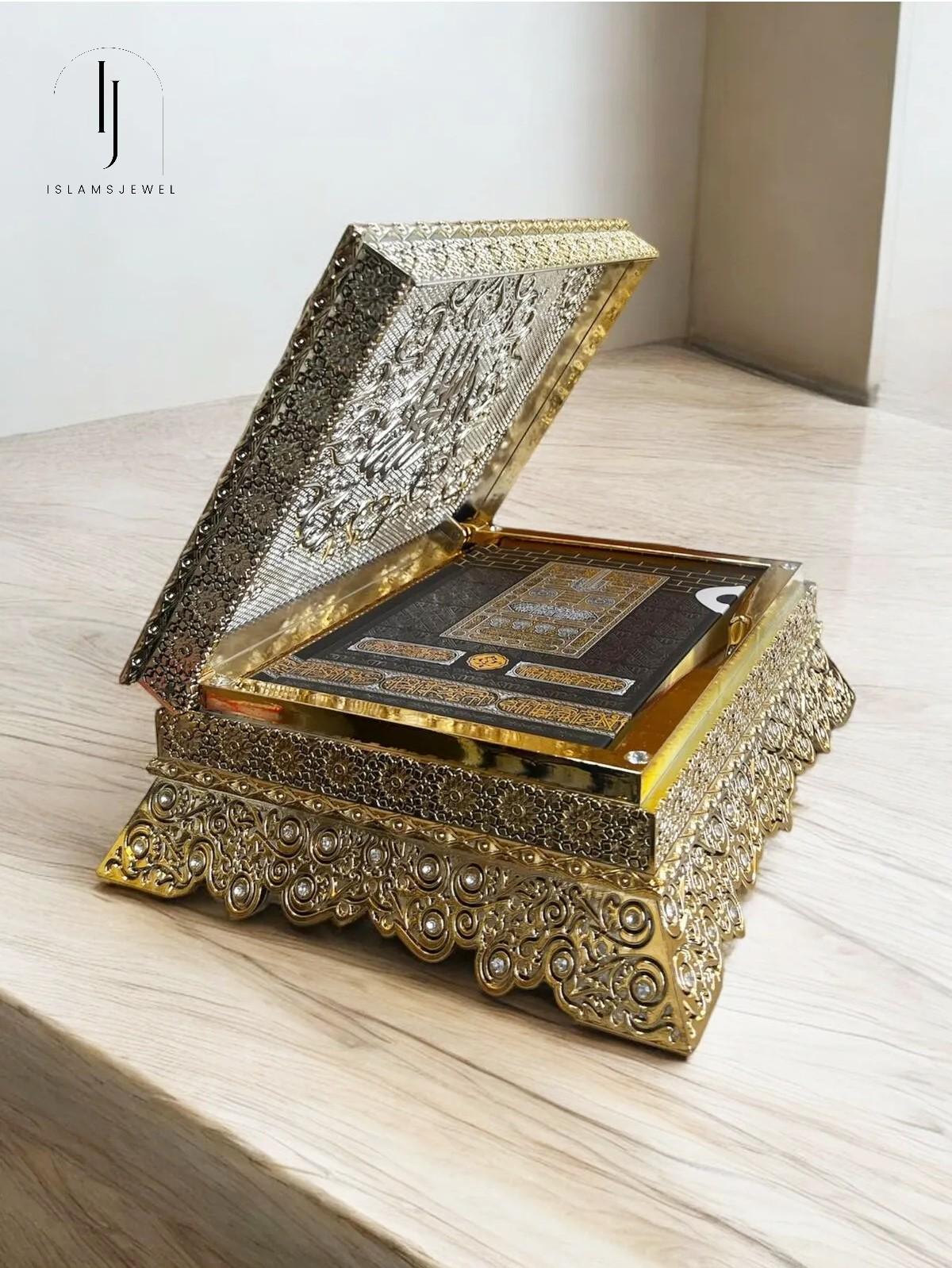 Gift Boxed Quran Set,quran With Elegant Gift Box, Islamic Home Decor ...