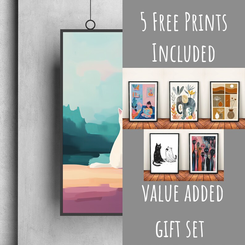 Pastel Cat Elegance, Live Love Laugh, Champagne Wall Art, Bubbly Art ...