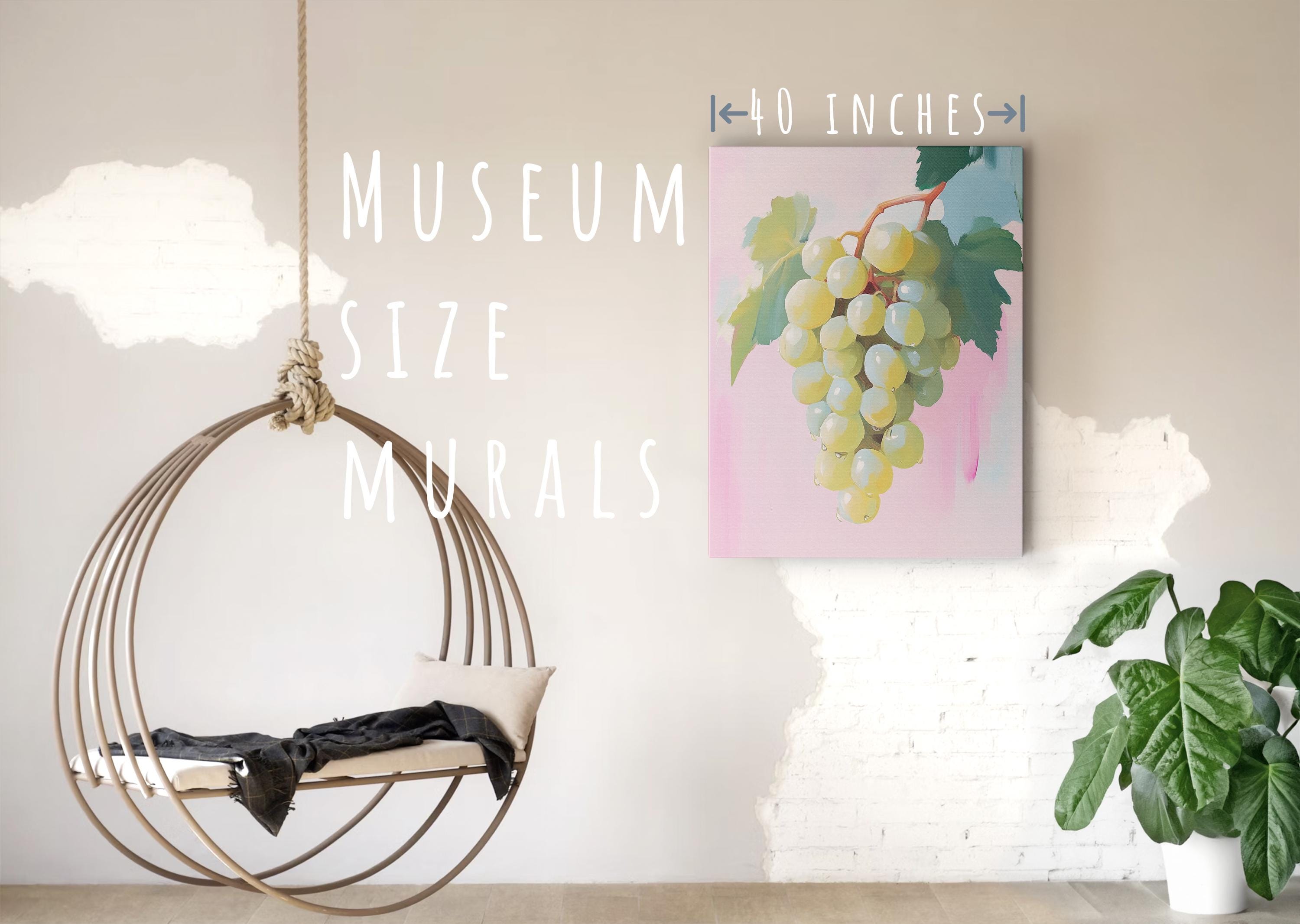 Watercolor Grapes Painting | Grapevine Wall Art, Grape Print, Grape ...