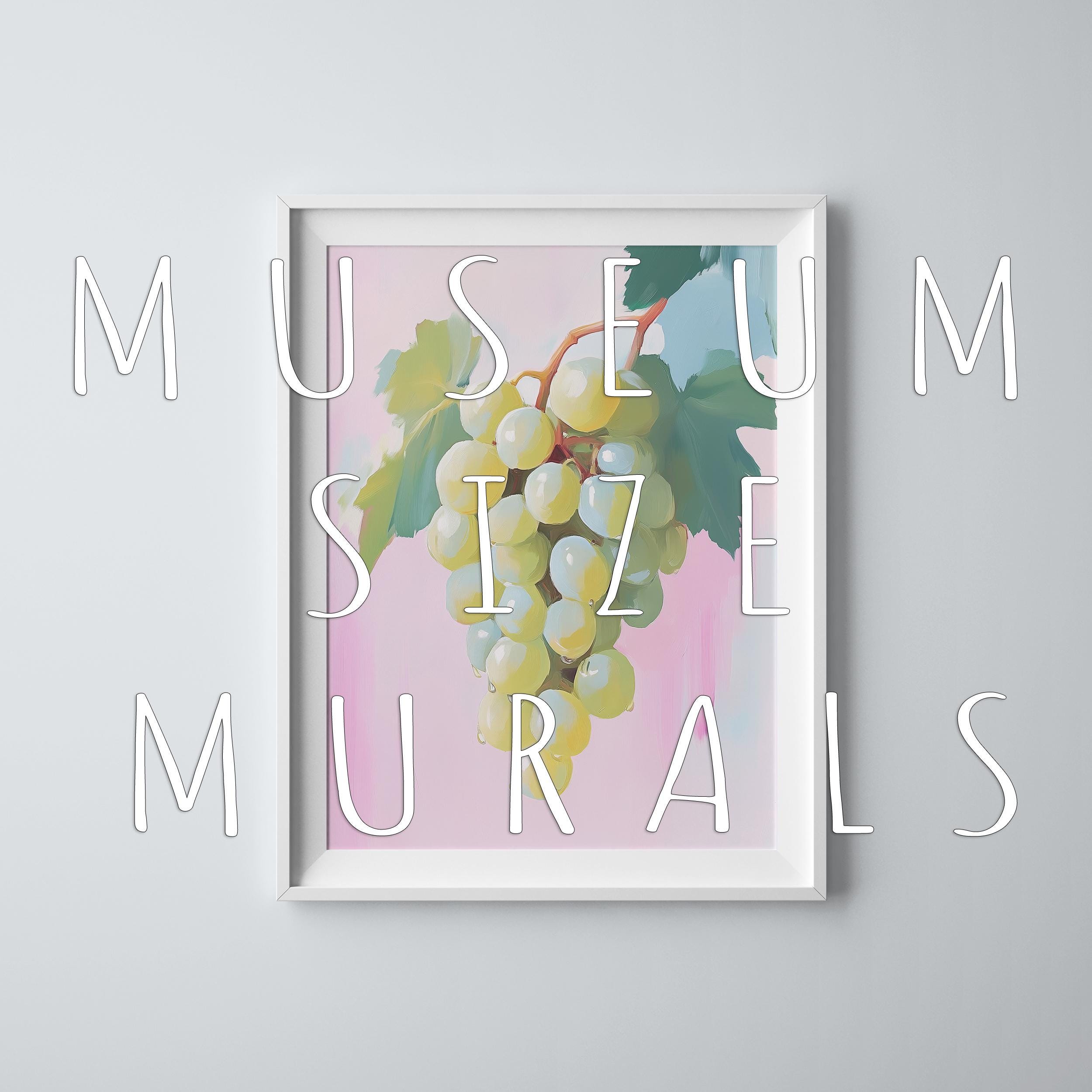 Watercolor Grapes Painting | Grapevine Wall Art, Grape Print, Grape ...