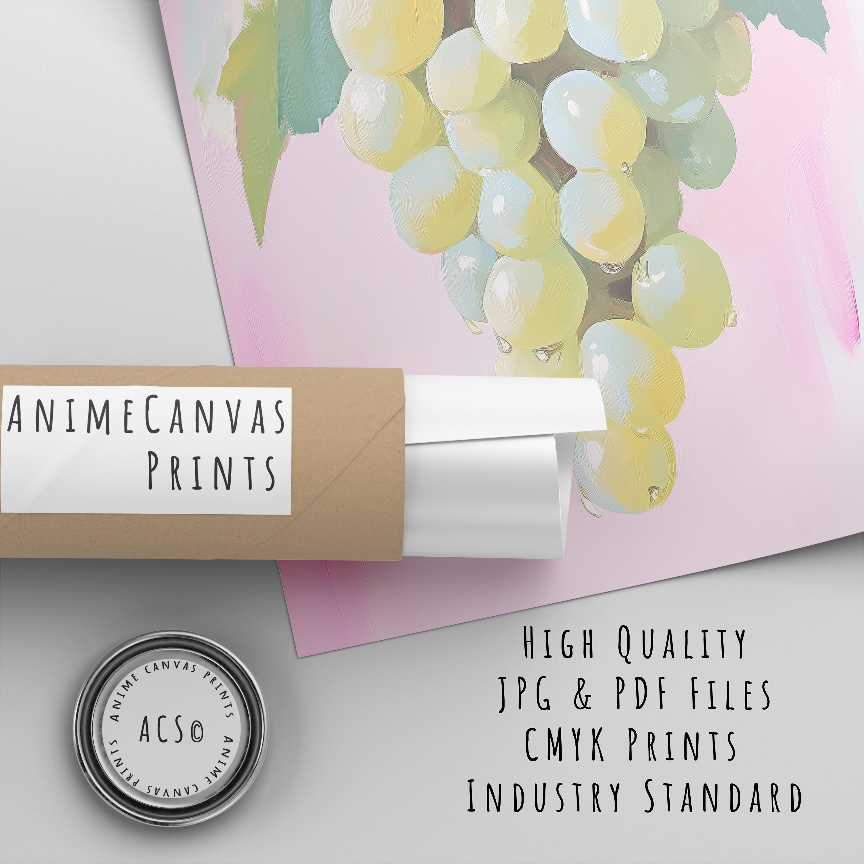 Watercolor Grapes Painting | Grapevine Wall Art, Grape Print, Grape ...